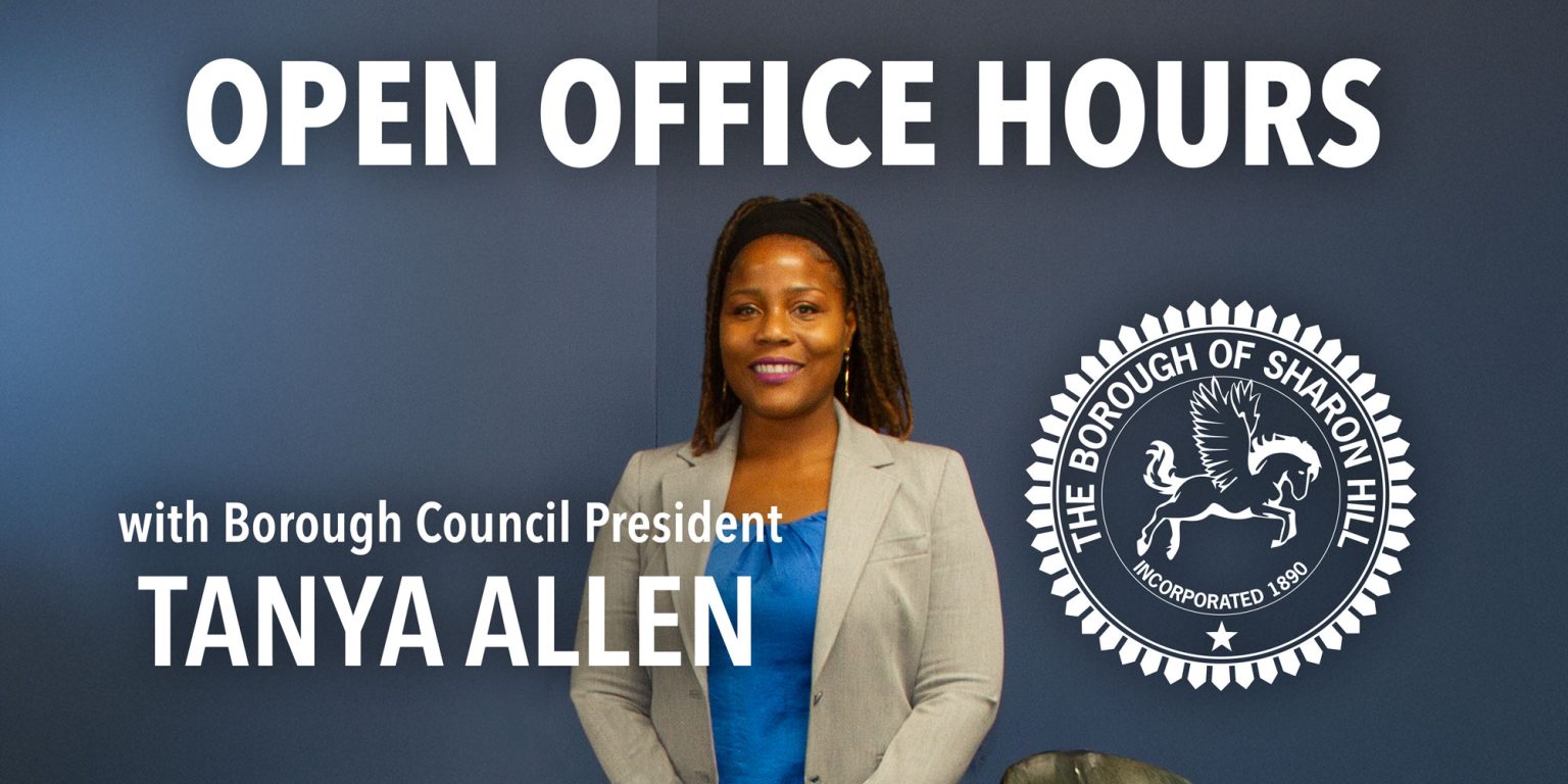Open Office Hours with Council President Tanya Allen - Sharon Hill Borough