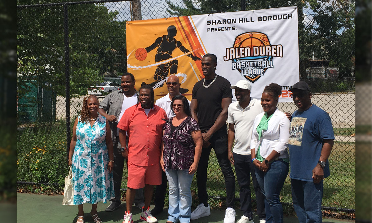Photos: Jalen Duren Honored with a Key to the Borough - Sharon Hill Borough