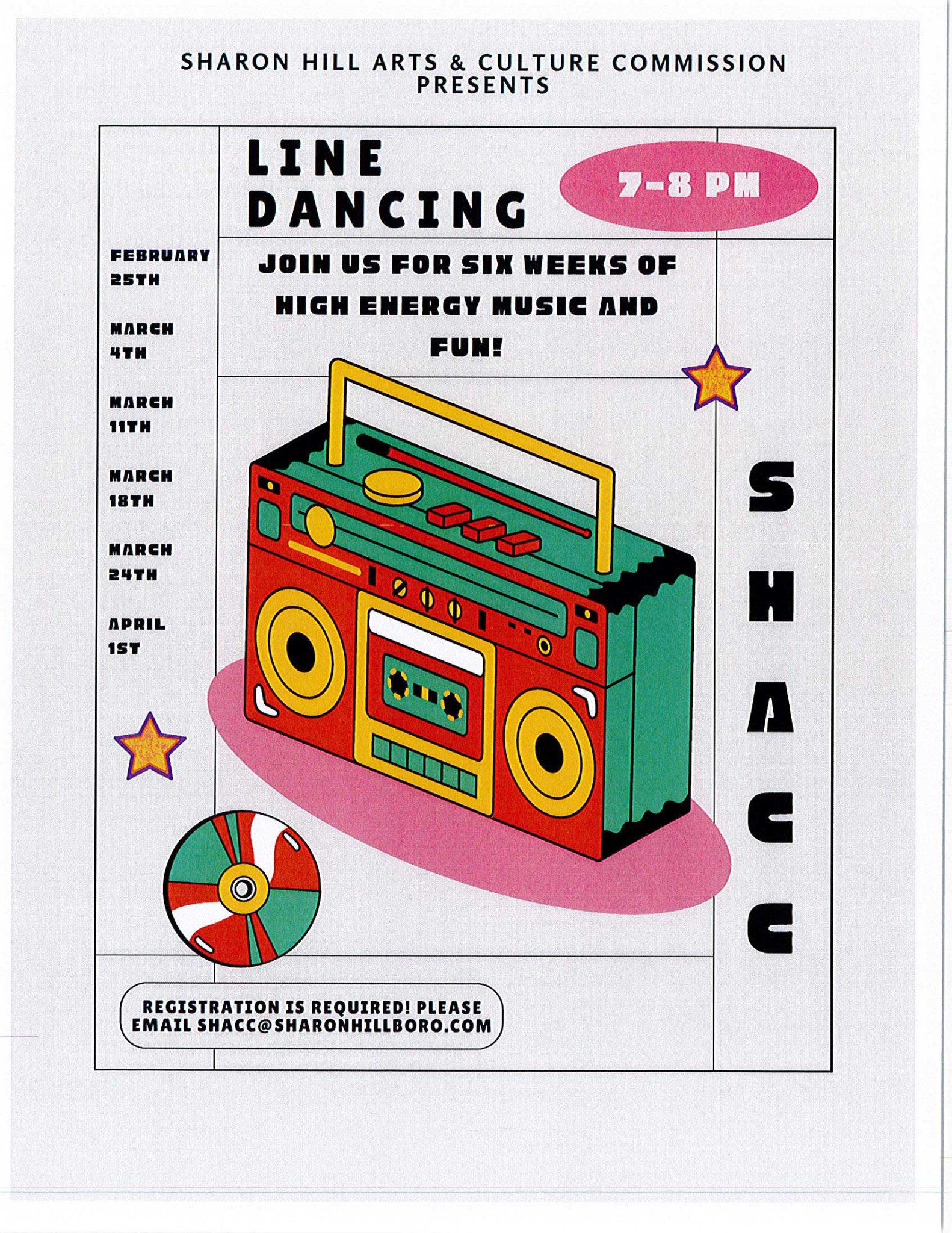 Line Dancing - Sharon Hill Borough