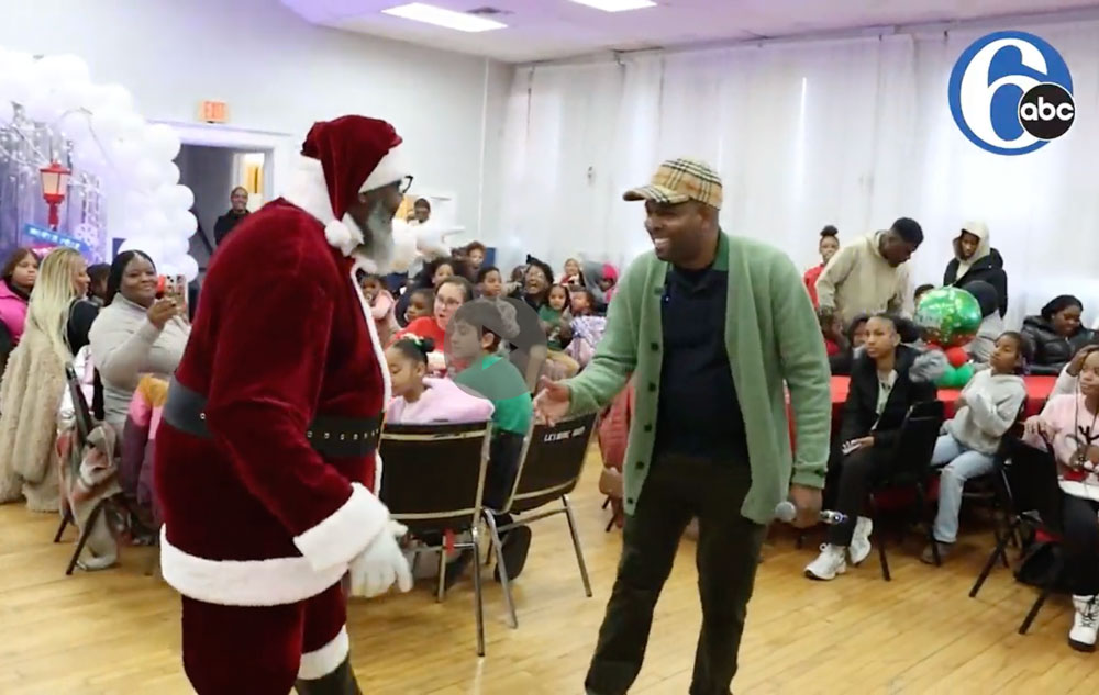 Sharon Hill's Breakfast with Santa - Coverage from 6ABC Action News ...