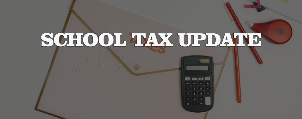 Updated School Tax Bill Announcement - Sharon Hill Borough