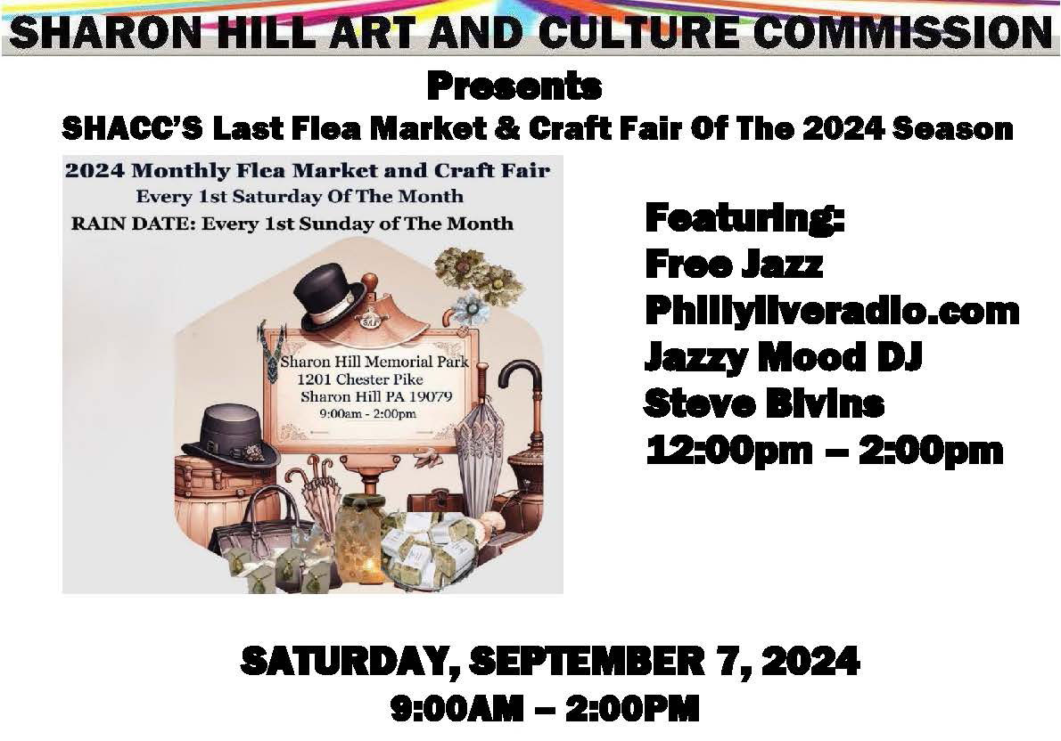 Last Flea Market and Craft Fair of 2024! Sunday, September 8th at ...