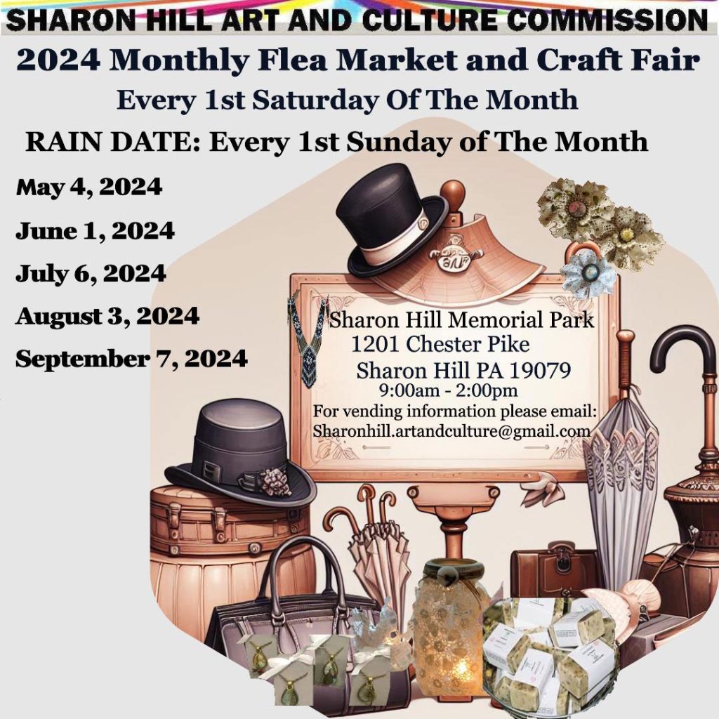 Flea Market & Craft Fair at Sharon Hill Memorial Park - Sharon Hill Borough